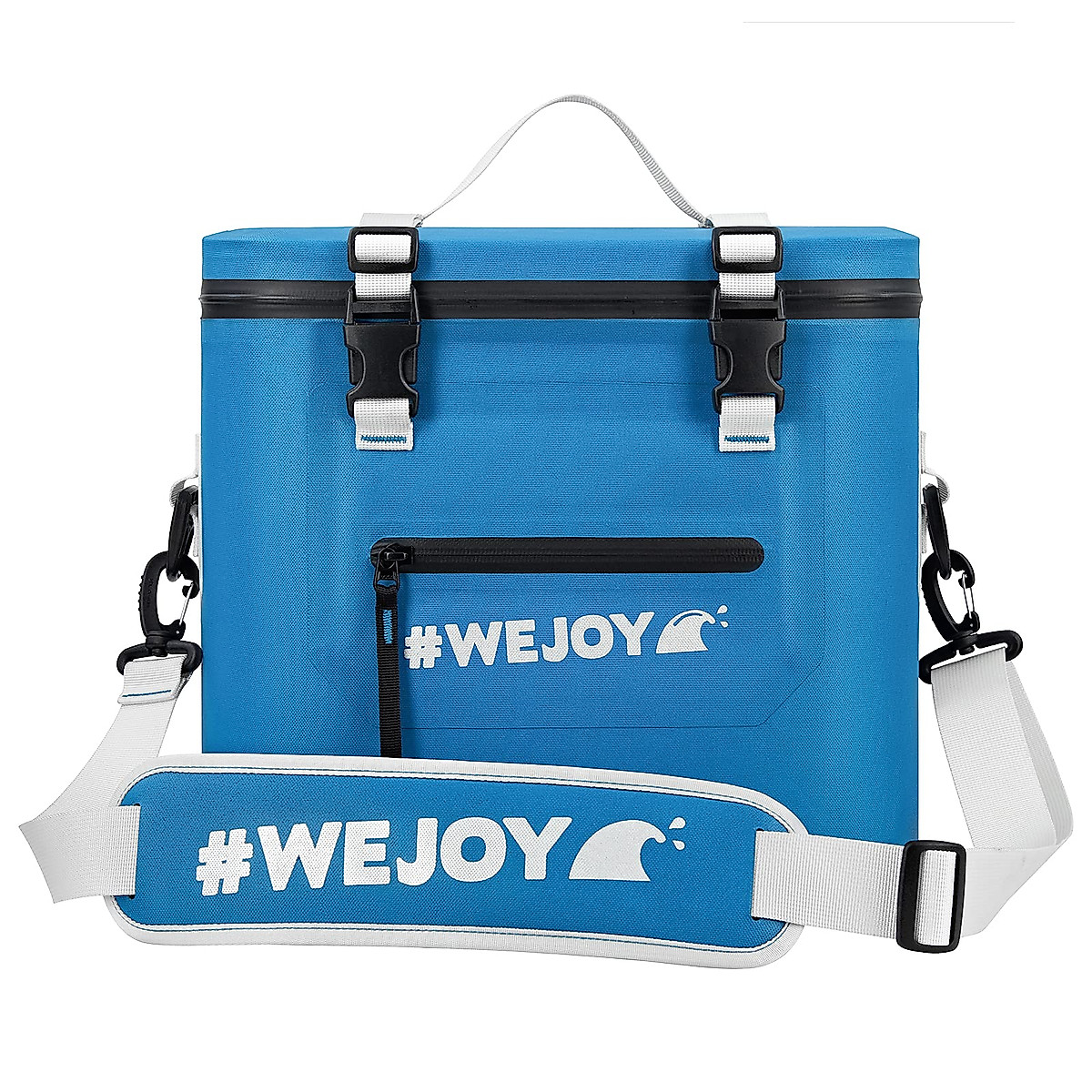 #WEJOY Insulated Camping Cooler Bag,12 Can,2 Days Ice Life, Portable Waterproof Camp Coolers Lunch Bag with Leakproof Zipper for Outdoor Beach, Picnic, Hiking, Fishing, Traveling,BBQ