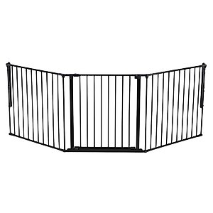 BabyDan Flex Gate Large 35.4-87.8"-Black