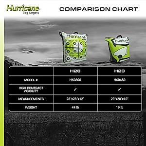 Field Logic Hurricane Bag Archery Target 20", Neon Green
