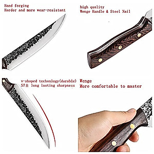 8 inch Chef Knife High Carbon Stainless Steel Knife,Fruit and Vegetable Cutting Chopping Carving Knives,with Gifted Box