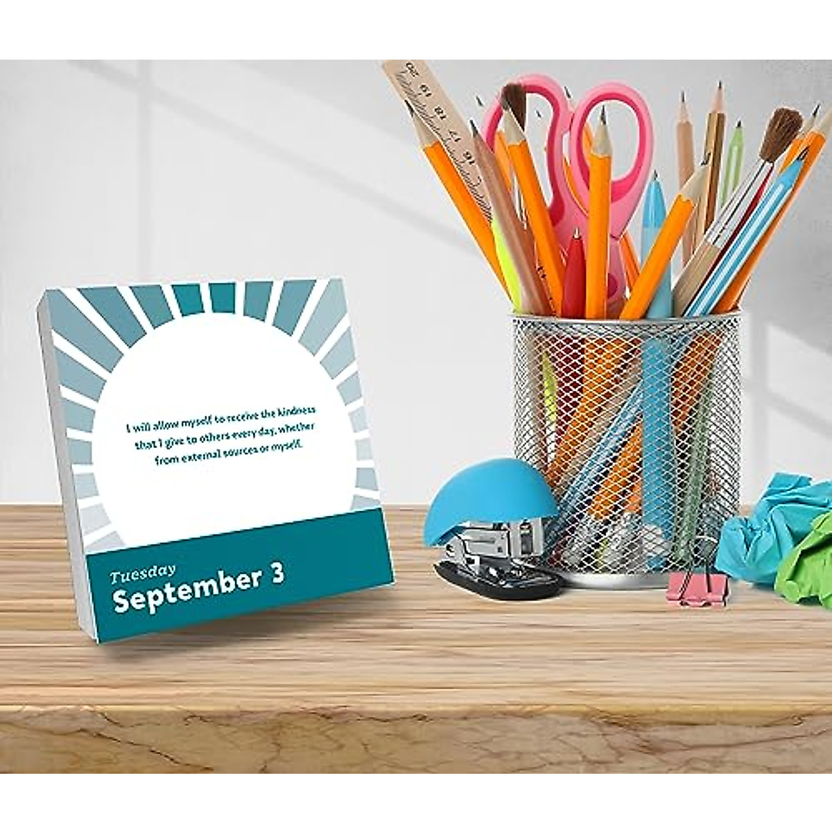 2024 I Am Enough Affirmations Boxed Calendar: Daily Motivation to Inspire Positivity and Self-Love (Self Care Desk Gift)