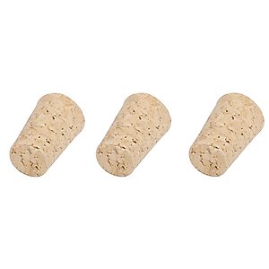 Tapered Cork Stopper, Wine Bottle Cork Stopper, 10 Pieces for Beer Bottles for Most Wine Bottles (22 * 17 * 35 for red Wine Bottle)