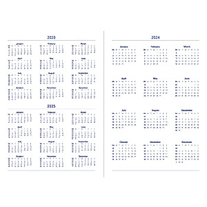 Letts Memo Slim week to view 2024 diary - red