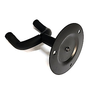 Wall Mounted Guitar Hanger Hook,Mandolin/Violin/Ukulele/Guitar Support Holder Stand Rack Round Base (2)