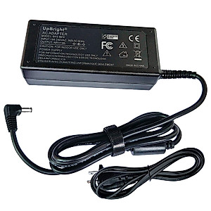 UpBright 19V AC/DC Adapter Compatible with Samsung HW-MM36 HW-MM36/ZA Ver ZZ01 HWMM36 Sound Bar System HW-MM37 HW-MM37/ZA HWMM37 3 Bluetooth Soundbar Q Series HW-Q70R/ZA HW-Q70T HW-Q7CR HW Q70CR Power