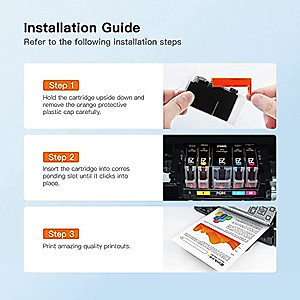 E-Z Ink (TM Compatible Ink Cartridges Replacement for Canon 250 251 XL PGI-250XL CLI-251XL to use with PIXMA MX922 MX920 IX6820 MG5520 MG7520 IP8720 MG6620 MG6320 MG7120 (15 Pack)