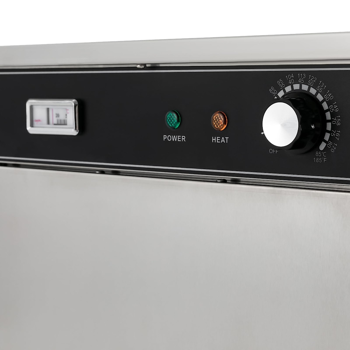 Electric Food Warmer, 5-Layer Commercial Hot Box Holding Cabinet, Countertop Stainless Steel Warming Cabinet Concession Warmer with Adjustable Temperature, for Storing Pizza, Patty, Pastry-110V, 600W