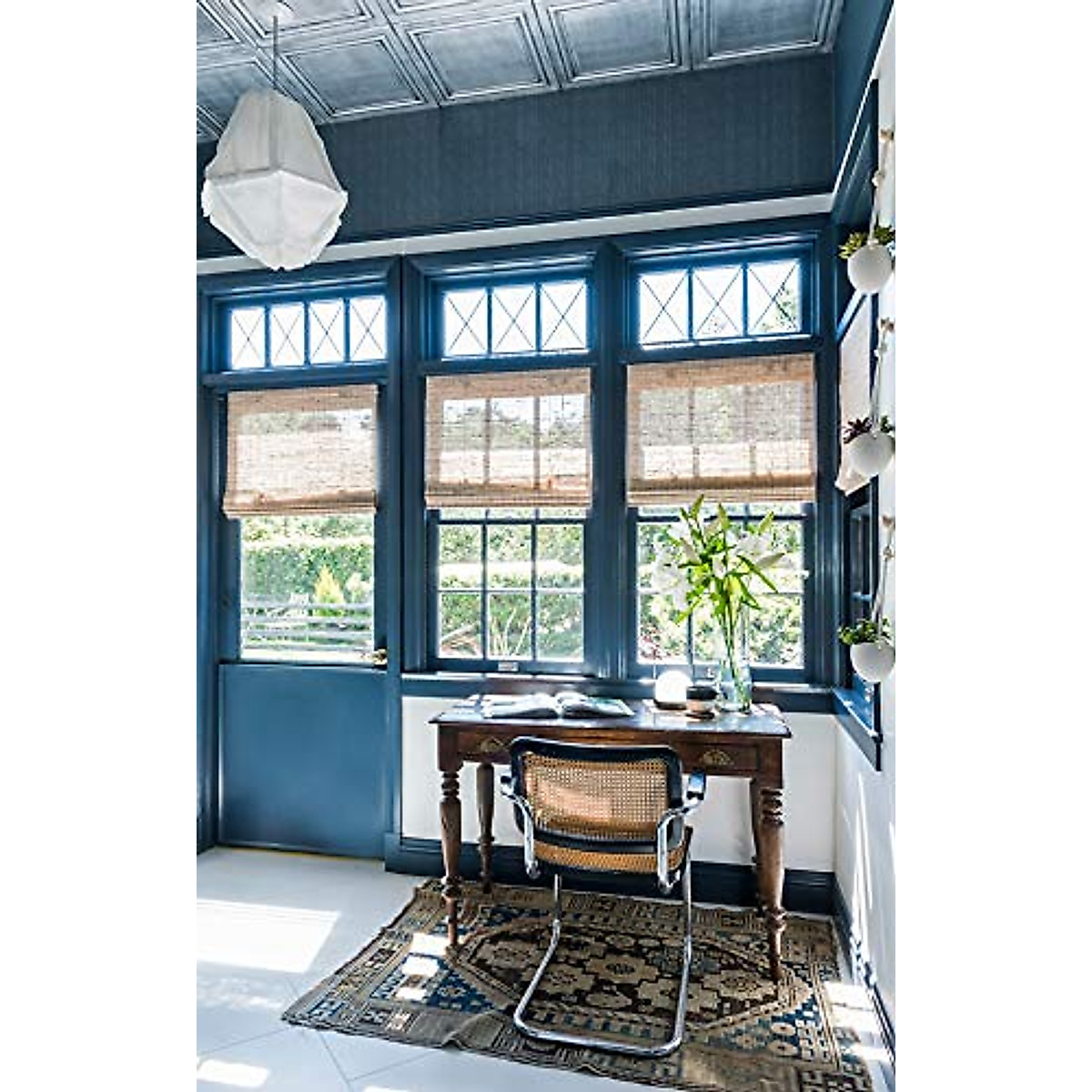 A La Maison Ceilings R24 Line Art Foam Glue-up Ceiling Tile (21.6 sq. ft./Case), Pack of 8, Plain White