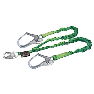 Honeywell Miller by Honeywell 231MAL-Z/6FTGN 2 Leg Lanyard with Aluminium