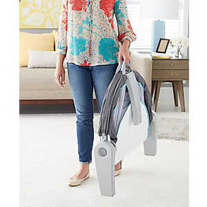 Fisher-Price Portable Bassinet and Travel-Play Area with Baby Toys, Indoor and Outdoor Use, On-the-Go Baby Dome, Windmill