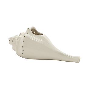 Deco 79 Classic Ceramic Sea Shell