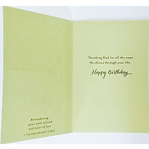 Celebrating You Pastor Ministry Clergy Appreciation Happy Birthday Greeting Card - The Lord Had A Blessing In Mind When He Designed You