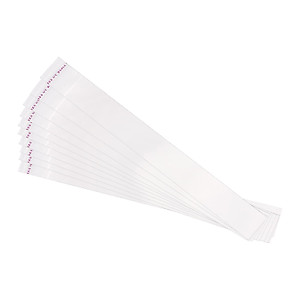 uxcell 200Pcs Clear Cello Bags, 1" x 8" Plastic Self Sealing OPP Cello Treat Bags Cello Poly Bags for Packing Cookies Candy Jewelry Gifts, Clear
