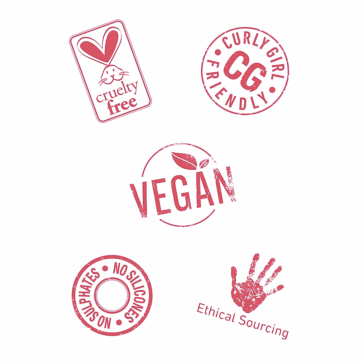 CURLSMITH - Hair Makeup - Vegan Temporary Hair Color and Styling Gel (Ruby, 3 fl.oz)