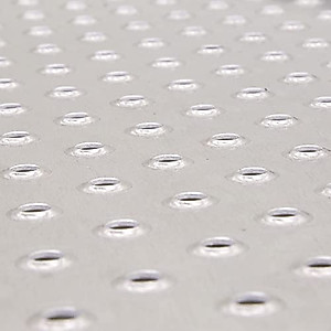 HD Ramps 26" W Folding Aluminum Punch Plate Trailer Step