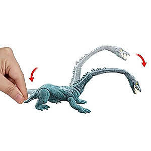 Jurassic World Fierce Force Tanystropheous Camp Cretaceous Authentic Dinosaur Strike Motion Action Figure, Movable Joints, Gift 3 Years & Older