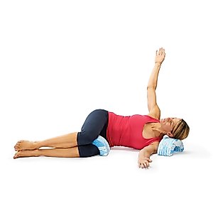 OPTP PRO-ROLLER Arch - Foam Roller Support and Positioning Tool – Use with 6-Inch Diameter Large Foam Rollers, A Short Foam Roller or Half Round Foam Roller