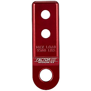 Factor 55 00020-01 HitchLink 2.0 Receiver Shackle Mount - Red