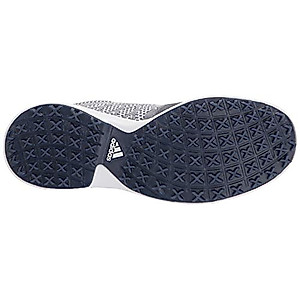 adidas Women's FW7483 Golf Shoe, FTWR White/Tech Indigo/Savannah, 6