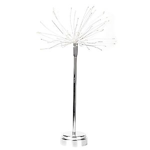 Romantic Valentine's Day Plastic Material Fireworks Lights, LED Light Decor, High Brightness Warm White Energy Saving for Garden Corporate Parties Wedding Decoration Home Courtyard(White Light)