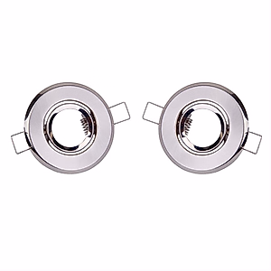 Tiuimk Set of 2 MR11 Spotlight Mounting Brackets - Iron Color