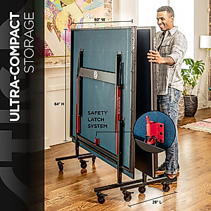 STIGA Advantage Series Ping Pong Tables - 13, 15, 19, and 25mm Tabletops - Quickplay 10 Minute Assembly - Playback Mode - Recreational to Tournament Level