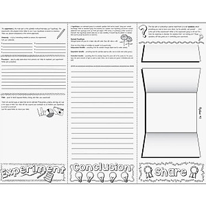 Really Good Stuff Build-Your-Own Flip Books™ - The Scientific Method - 24 flip Books