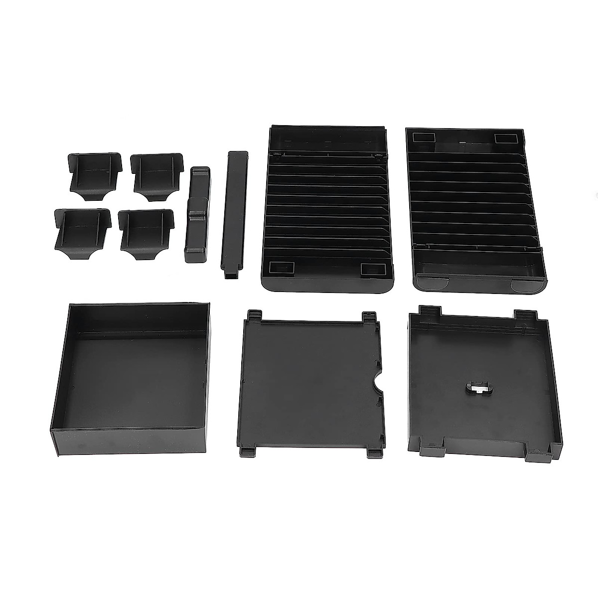 Pomya Game Storage Tower, Multi Purpose Desktop Storage Rack All in One Design, ABS Gamepad Disc Storage Bracket for, for, for Xbox Series