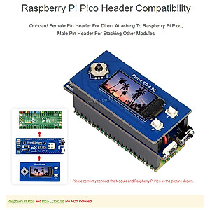 UPS Module for Raspberry Pi Pico with Uninterruptible Power Supply Li-po Battery via I2C, Stackable Design @XYGStudy (Pico-UPS-B)