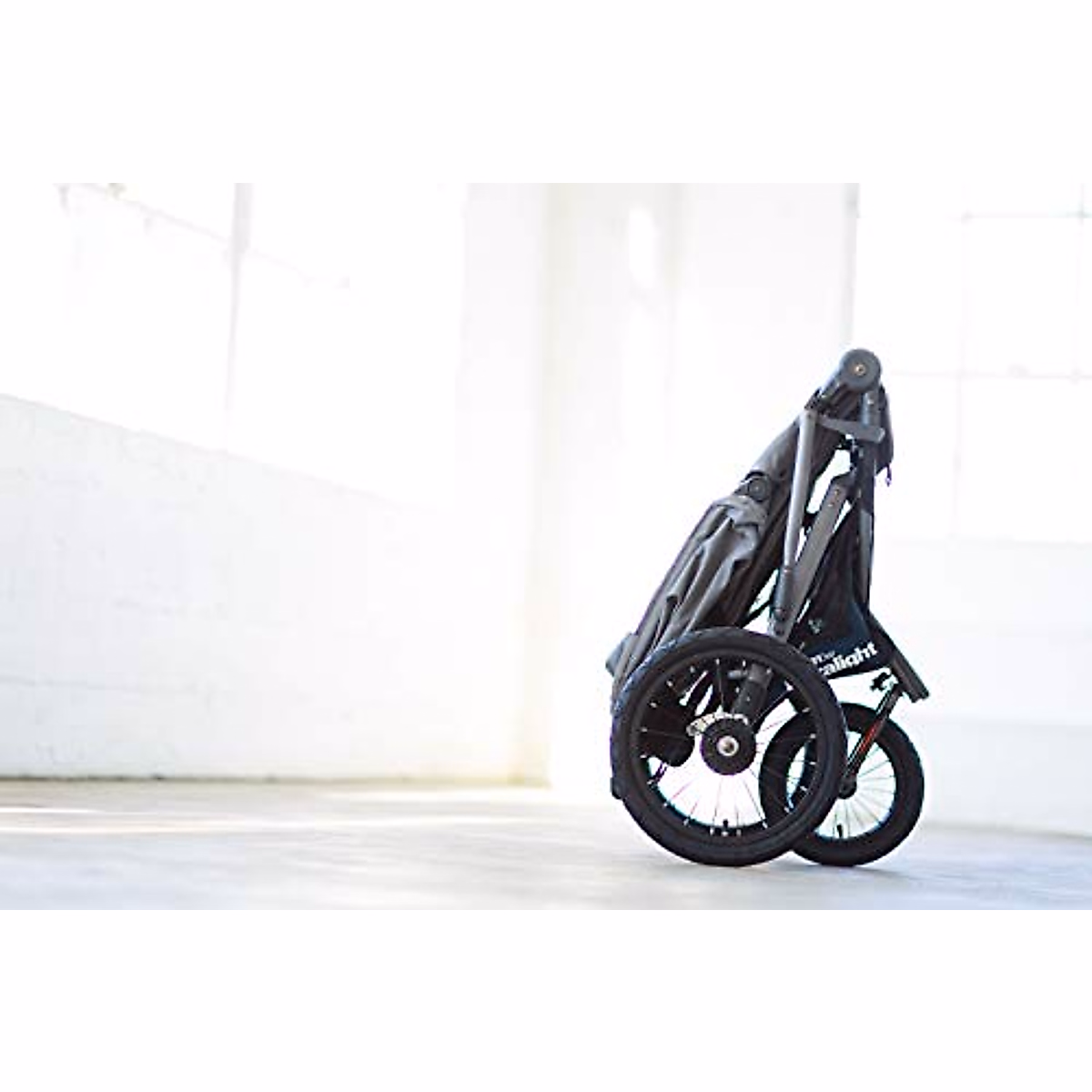 Joovy Zoom 360 Ultralight Jogging Stroller, Large Canopy, Lightweight Jogger, Extra Large Air Filled Tires, Charcoal