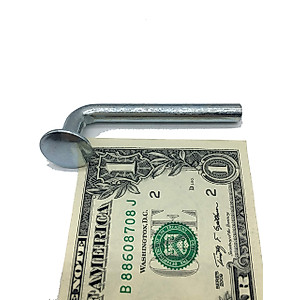 Pallet Rack Safety Bolt, Universal Drop Pin, Round Top Hat Φ ¾″|0.750″(19.050mm), Width Φ 0.300″(7.620mm), Height 3.025″(76.835mm) High from Top to Bottom, Beam Locker, 2 Packs, 50 Pcs/Pack, RM76×77