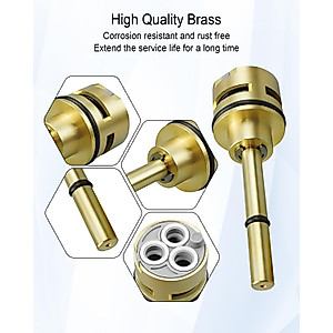 6 Setting Diverter Cartridge Replace RP51919 Fit for R11000 R22000, 6 Way Shower Faucet Valve Brass Faucet Replacement