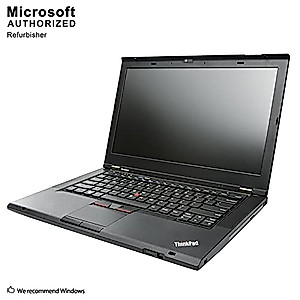Lenovo Thinkpad T430 Built Business Laptop Computer (Intel Dual Core i5 Up to 3.3 Ghz Processor, 8GB Memory, 320GB HDD, Webcam, DVD, Windows 10 Professional) (Renewed)