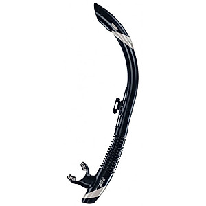 Atomic Aquatics SV2 Flex Dive Snorkel -Black / Silver