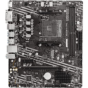 INLAND Micro Center AMD Ryzen 5 4600G 6-Core 12-Thread Unlocked Desktop Processor with Wraith Stealth Cooler Bundle with MSI A520M-A PRO Gaming Motherboard (AMD AM4, DDR4, PCIe 3.0, Micro-ATX)