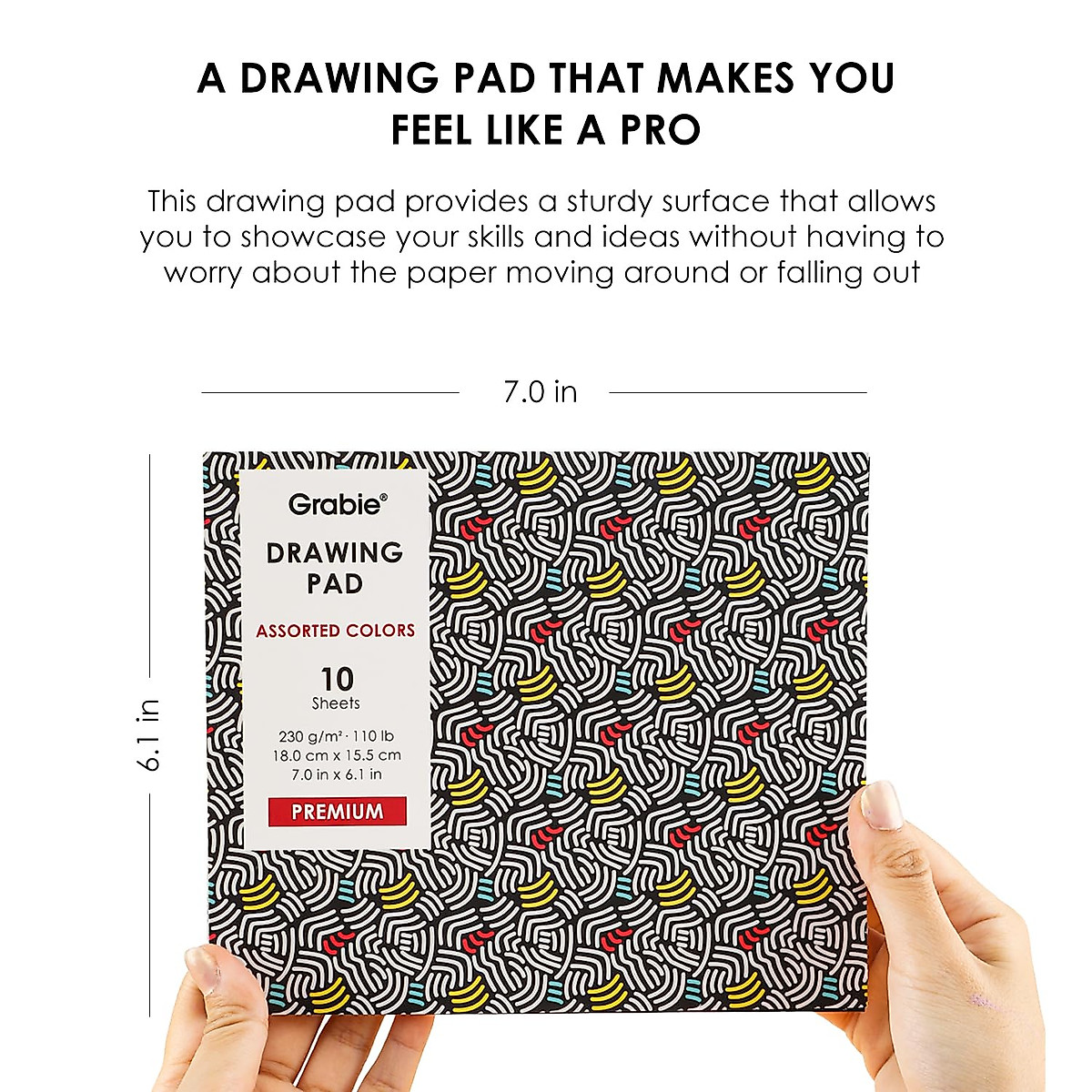 Grabie Acrylic Paint Pens - 28 Color Extra Fine Tip Markers for Painting Various Surfaces - Premium Art Supply Set