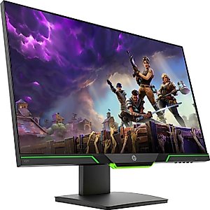 HP Gaming Desktop Computer Widescreen Monitor X27i 2K QHD 2560 x 1440 27 Inch, HDMI & Display Port, Response time 4 ms, 16.7 Million Colors, Horizontal and Vertical Viewing Angel 178, Black (Renewed)