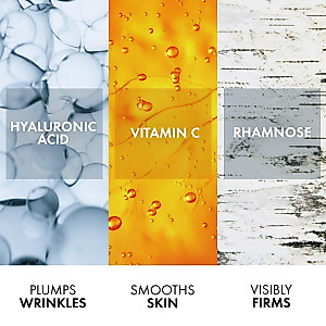 Vichy LiftActiv Supreme Night Cream, Anti Aging Face Cream with Vitamin C & Rhamnose to Firm & Brighten, Suitable for Sensitive Skin