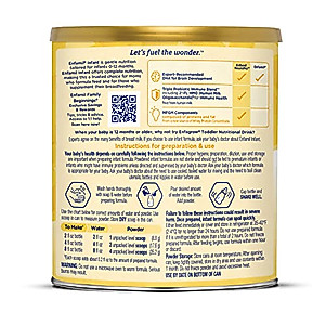 Enfamil Infant Formula, Milk-based Baby Formula with Iron, Omega-3 DHA & Choline, Powder Can, 12.5 Oz (Case of 6)