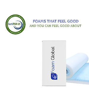 Bed Wedge Mattress Topper Incline 4-inch Twin XL, Cool Gel Memory Foam