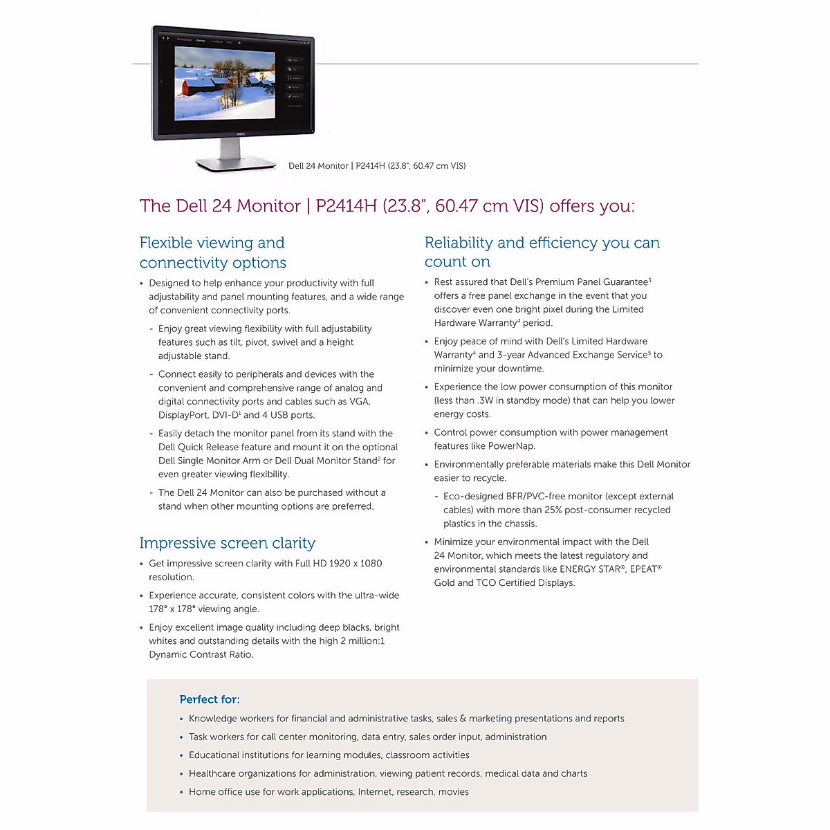 Dell Professional P2414H