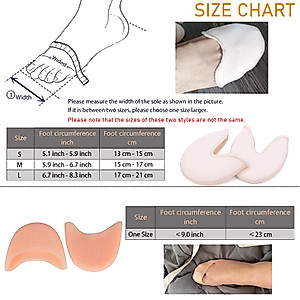 DANCEYOU Dance Toe Pads Gel Toe Covers Ballet Pointe Shoes High Heels Toe Caps for Women Girls 1 Average Size