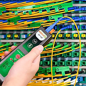 New Optical Fiber Identifier Komshine KFI-40 Fiber Detector with 10mw VFL Function, LED Display
