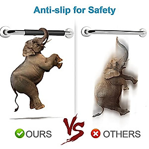 Safety Grab Bars for Bathroom 2 Pack, 16 Inch Anti-Slip Grab Bars for Bathtubs and Showers, Handicap Grab Bars for Shower, Shower Grab Bars for Seniors, Shower Handles for Elderly, Sumuhung