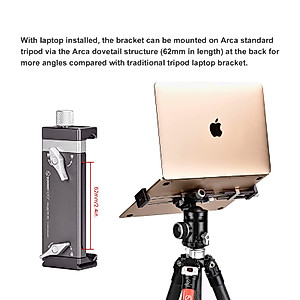 SUNWAYFOTO PC-03 Tablet Laptop Mount Smart Phone Bracket Tripod Bracket Accessories for Ipad Pro Holder Arca Swiss Stand Universal