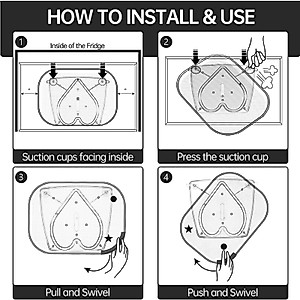 Square Lazy Susan for Refrigerator Enhance Fridge Organization with Our Square Lazy Susan. Square Design Discover The Convenience of Our Refrigerator Lazy Susan. (2, 26 * 35cm)