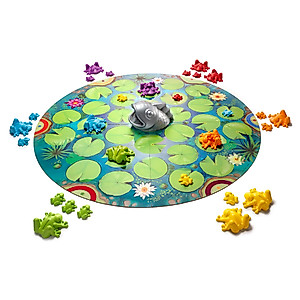 SmartGames Froggit - A Family Board Game for 2-6 Players Ages 6 - Adult