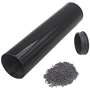 Jiayouy Rhythm Sand Hammer Professional Band Accompaniment Instrument for Percussionists and Drummers 8.2 Inch Black