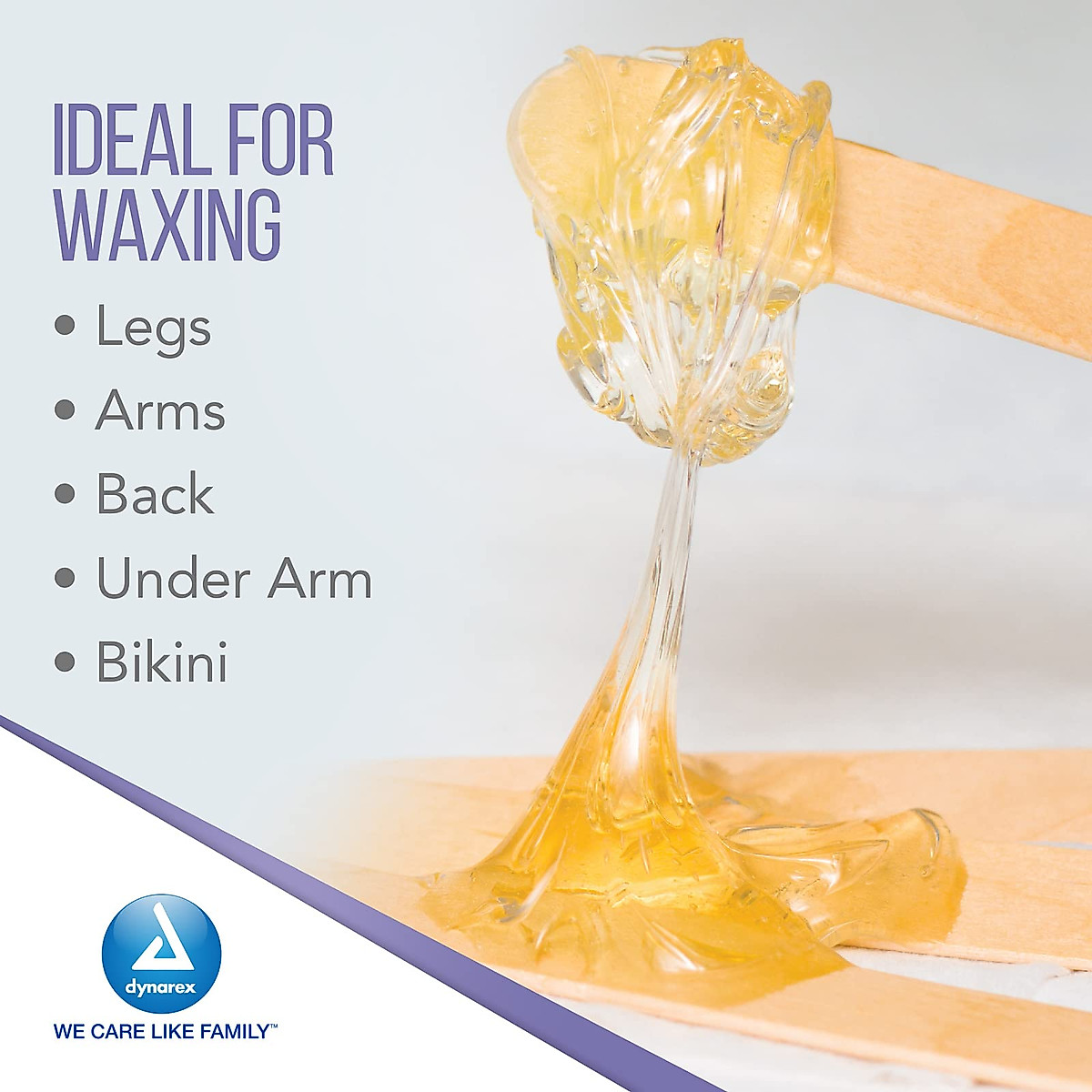 Dynarex 4312 Tongue Depressor Wood, Senior 6", Non-Sterile, Pack of 500