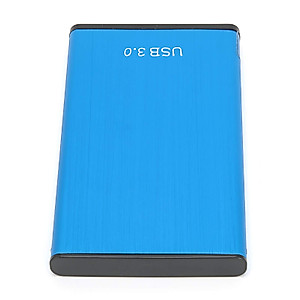 PUSOKEI Portable External Hard Drive, USB 3.0 Mobile Hard Drive, with Storage Bag, for Notebooks, All‑in‑Ones, Desktop Computers, for OS X/XP/Win7/ Win8/Win10/Linux（120G）